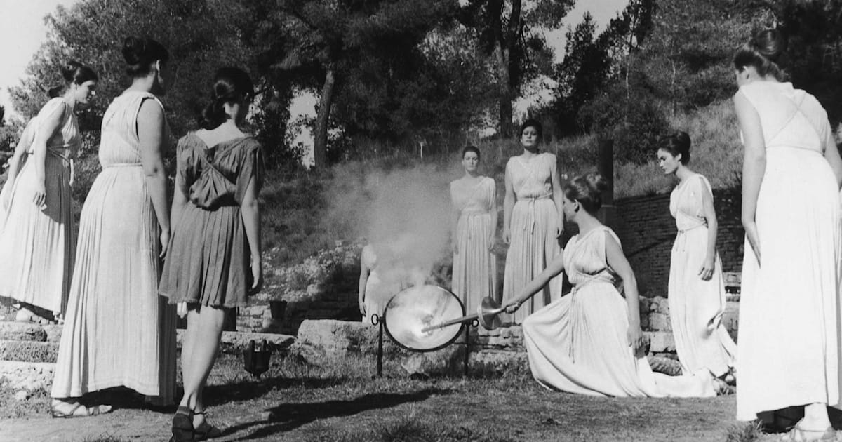 The History of the Olympic Flame - Olympic News