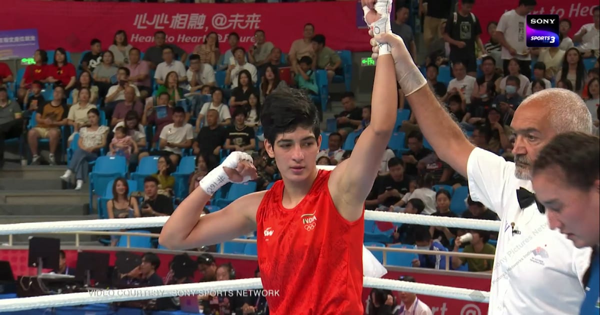 Parveen Hooda boxing highlights: Asian Games 2023 quarter-finals