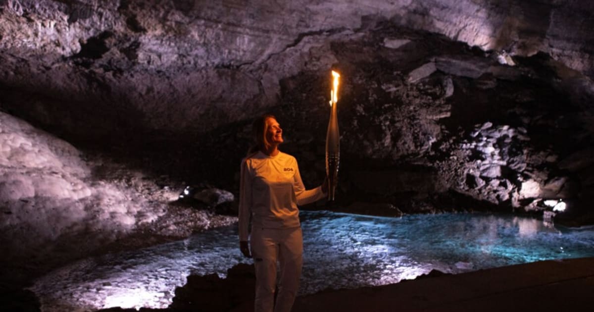 The Olympic torch pays tribute to nature, heritage and illustrious ...