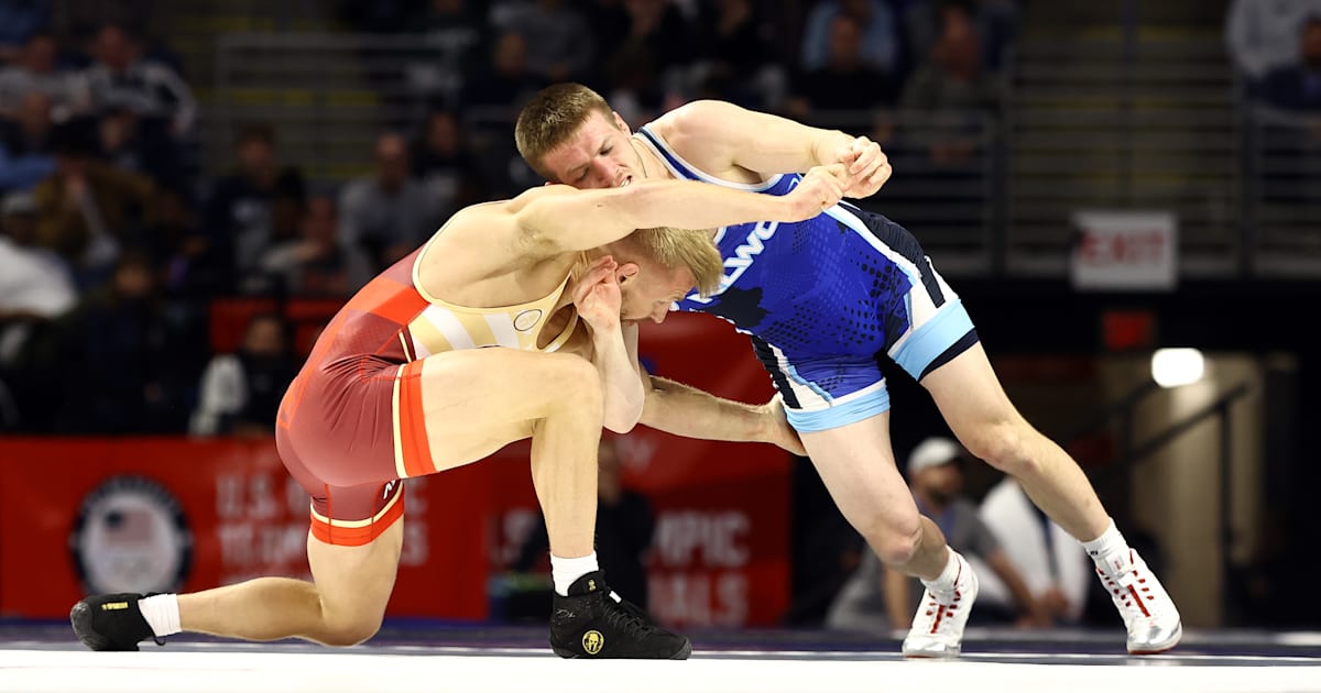 Kyle Dake takes emotional win while Kennedy Blades stuns Adeline Gray at U.S. Olympic Wrestling ...