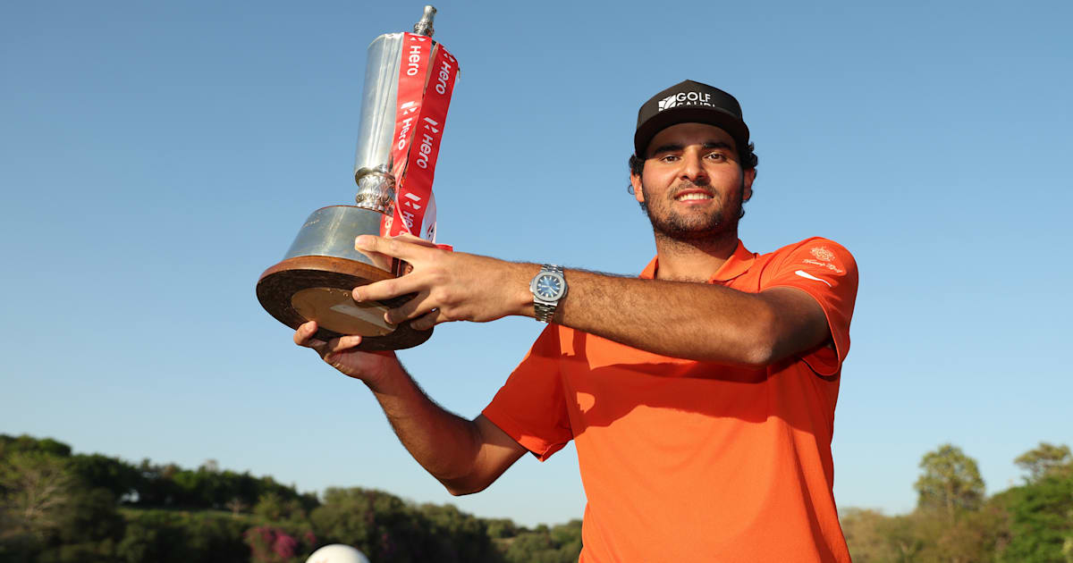 Indian Open 2025 golf: Spain’s Eugenio Chacarra wins first DP World ...
