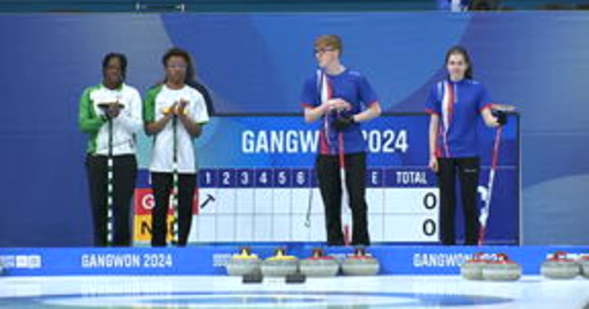 Mixed Doubles Round Robin GBR - NGR | Curling | Highlights | Winter ...
