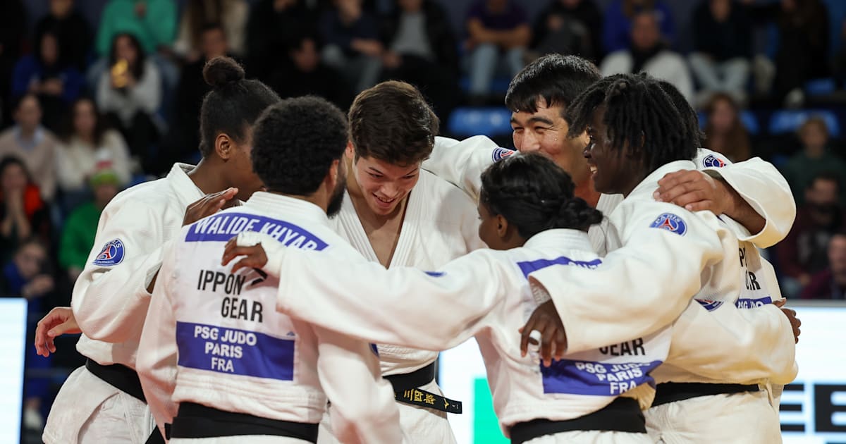 Judo - Ligue des champions 2024 | Le PSG Judo champion d'Europe pour la première fois avec Teddy ...