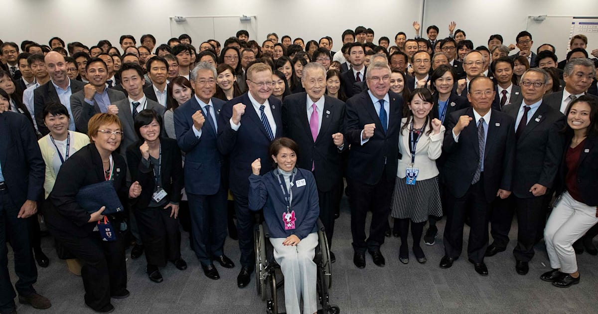 IOC President visits Tokyo 2020 and praises progress of preparations ...