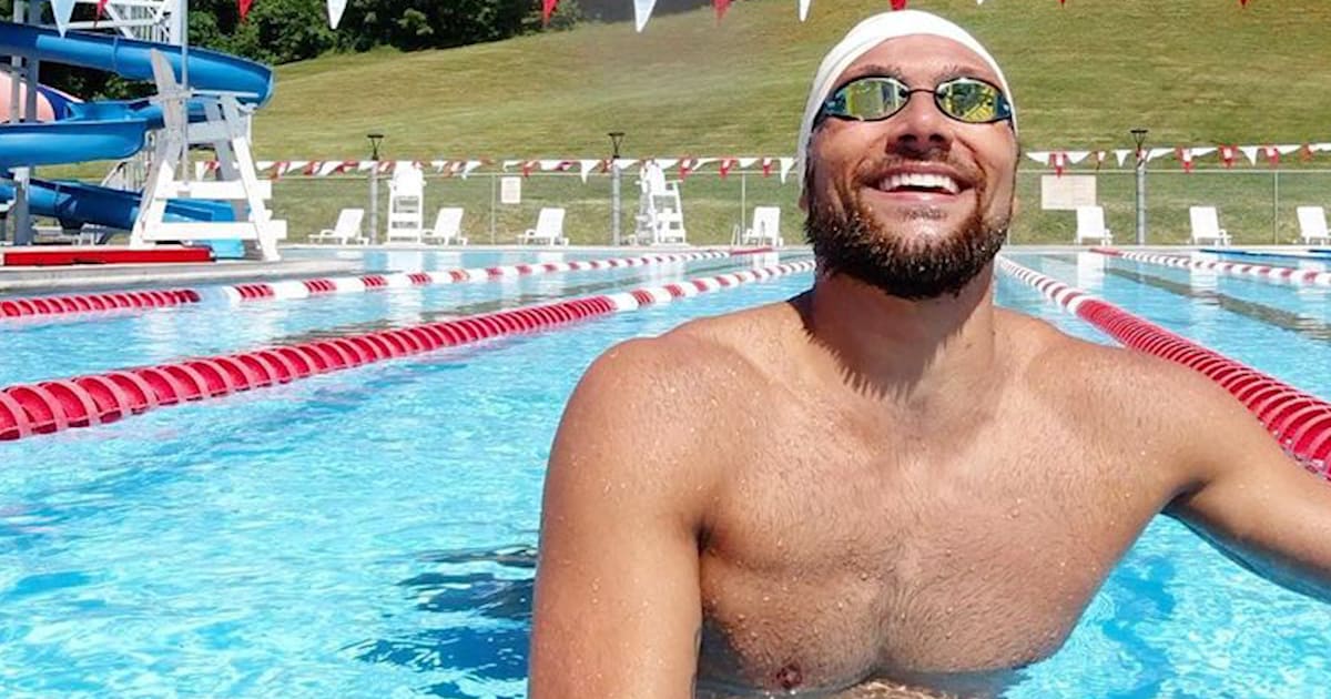 Air is overrated - Swim champ Cody Miller on his sunken chest