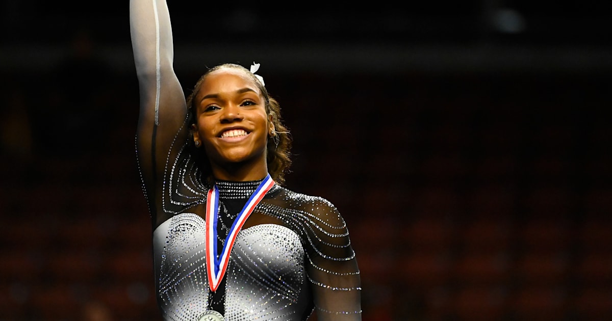 U.S. gymnast Shilese Jones: driven by her father's memory and an ...
