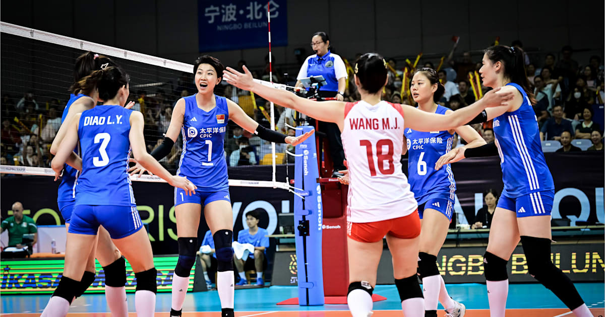 通往巴黎2024之路——女排奥运资格赛：小组赛比赛结果和积分排名