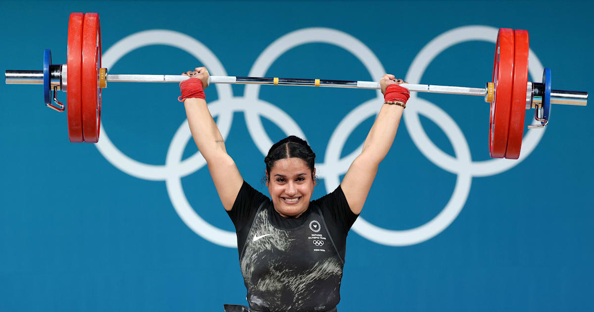 Refugee weightlifter Yekta Jamali Galeh: My Paris 2024 highlights