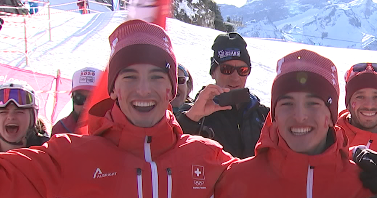 Switzerland's twin double act: Thomas and Robin Bussard