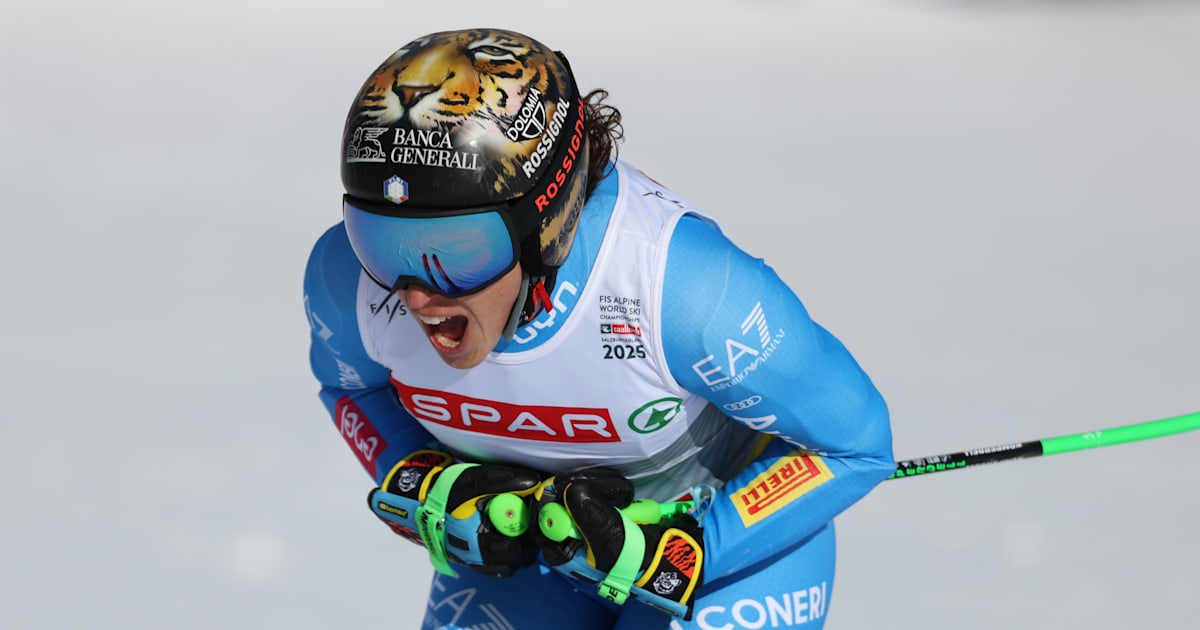Federica Brignone è argento ai Mondiali di Sci 2025 nel Super G: vince ...