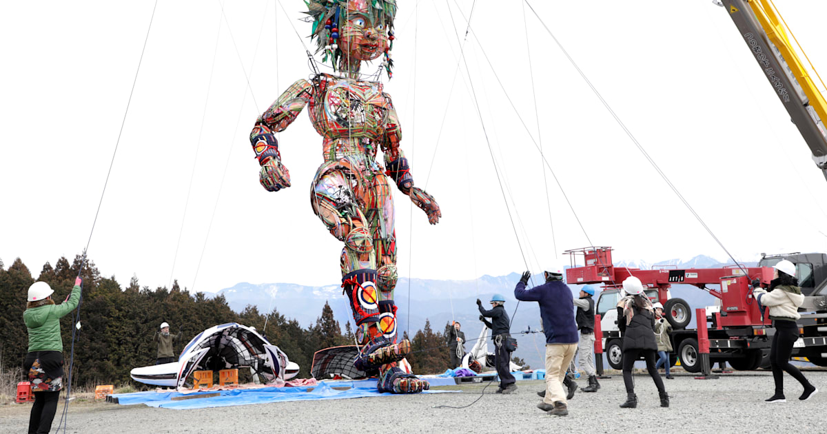 “MOCCO” 10-metre Giant Puppet Unveiled Prior to Tohoku-to-Tokyo Tour of ...