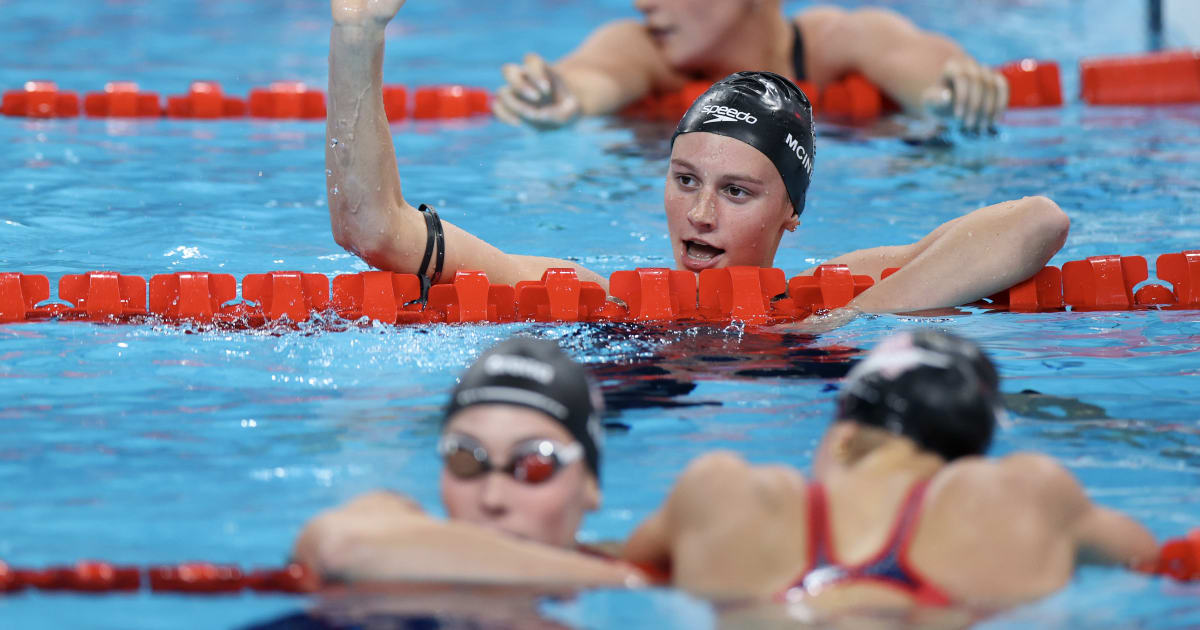 2025 Canadian Swimming Trials: Summer McIntosh tests Katie Ledecky's WR ...
