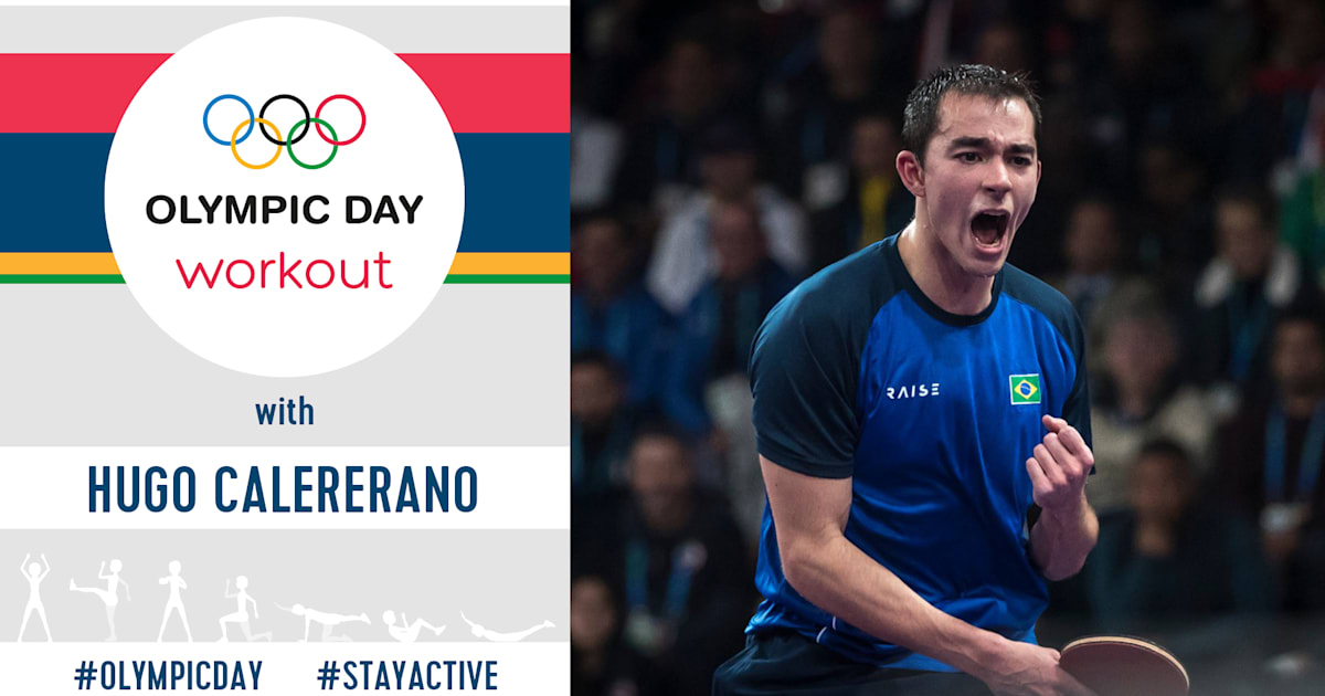 Olympic Day Workout | #StayActive with Hugo Calderano