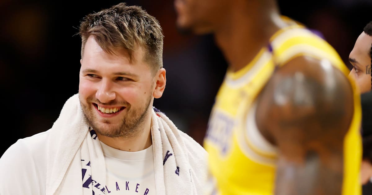 Luka Doncic drops 14 points in "special" Lakers debut