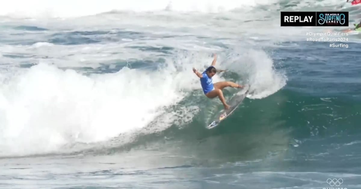 Sky Brown highlights: ISA World Surfing Games 2024 repechage heats