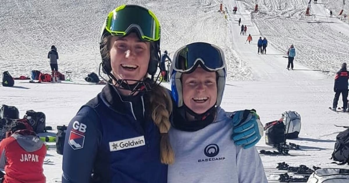 Sister act: Charlie Guest and sister Katie on their snow life journeys