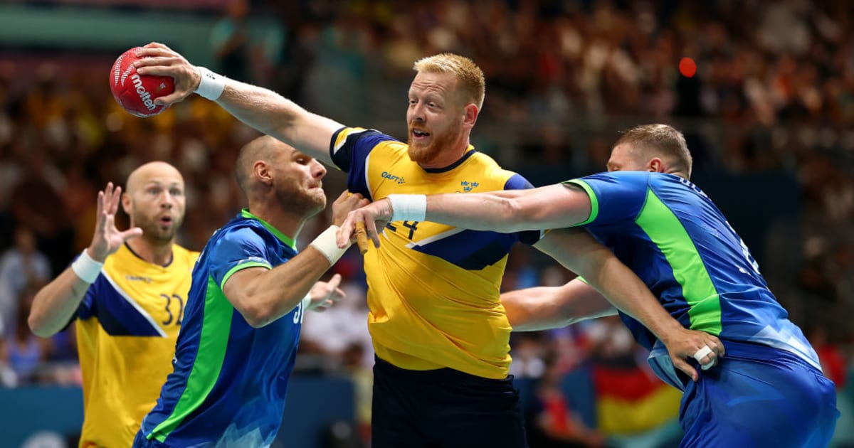 Paris 2024 Olympics handball: Swedish handball star Jim Gottfridsson ...