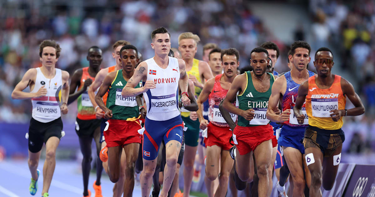 Men's 5000m Final | Athletics | Olympic Games Paris 2024