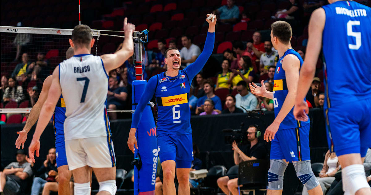 Italia alla VNL maschile 2025: calendario, gironi e partite della Volley Nations League di Pallavolo