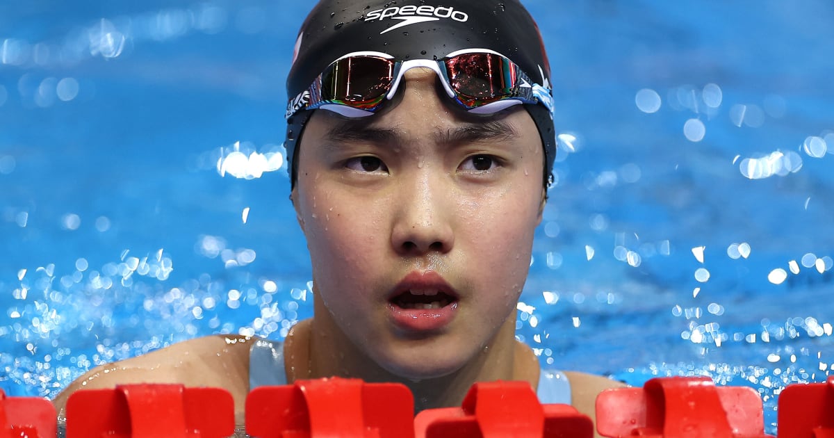 Who is 12-year-old swimming star Yu Zidi? Top facts about the Chinese ...