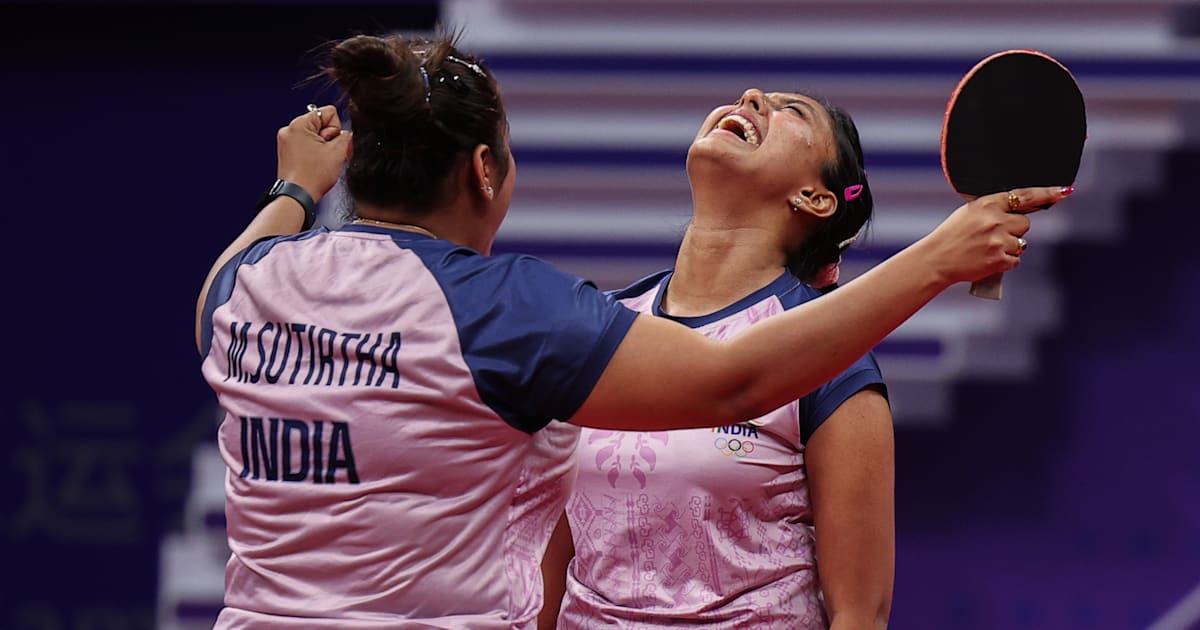 Asian Table Tennis Championships 2024: Ayhika-Sutirtha win historic bronze; India end campaign ...