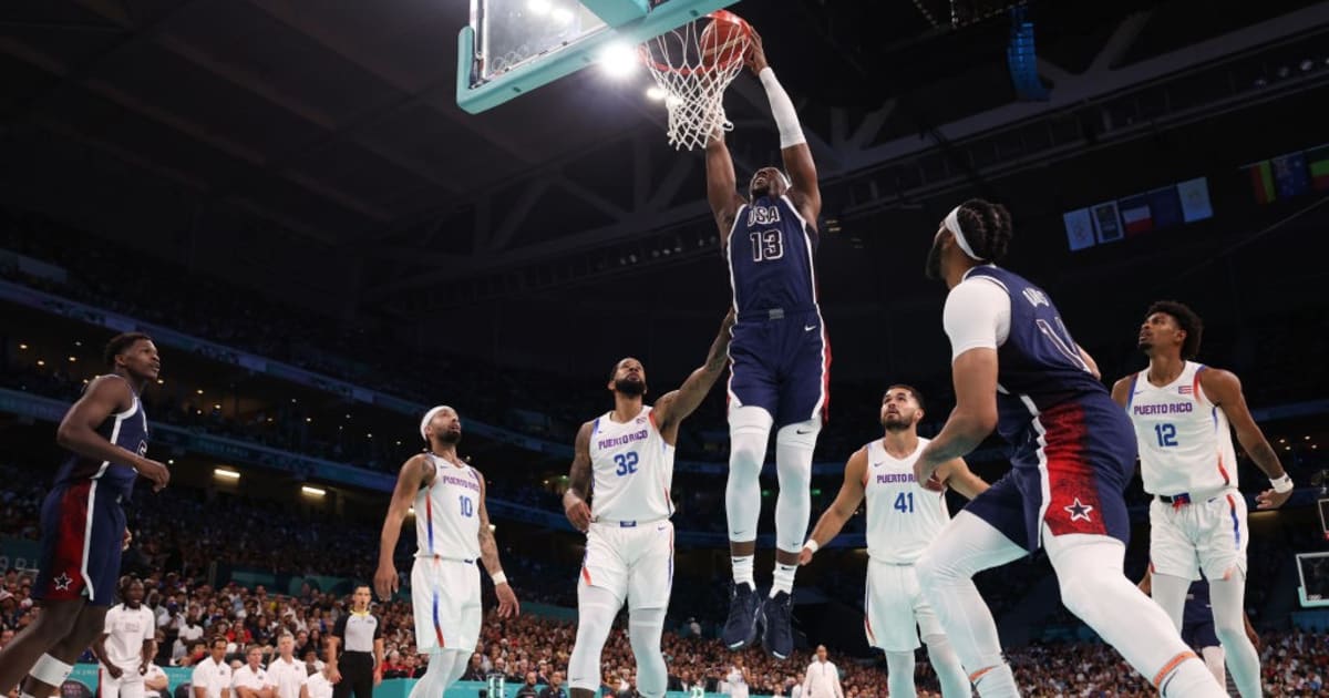 Men's Group Phase PUR-USA | Basketball | Olympic Games Paris 2024