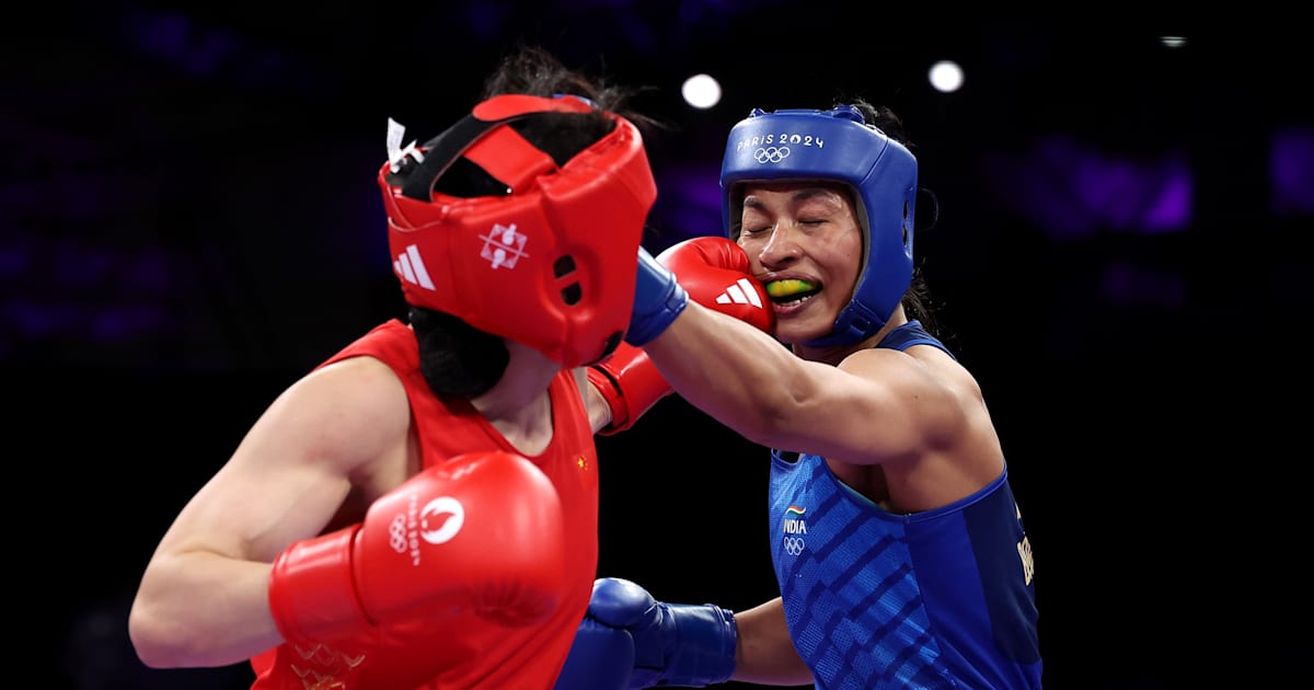India's Lovlina Borgohain loses in the Paris 2024 Olympics boxing quarter-final against Qian Li ...