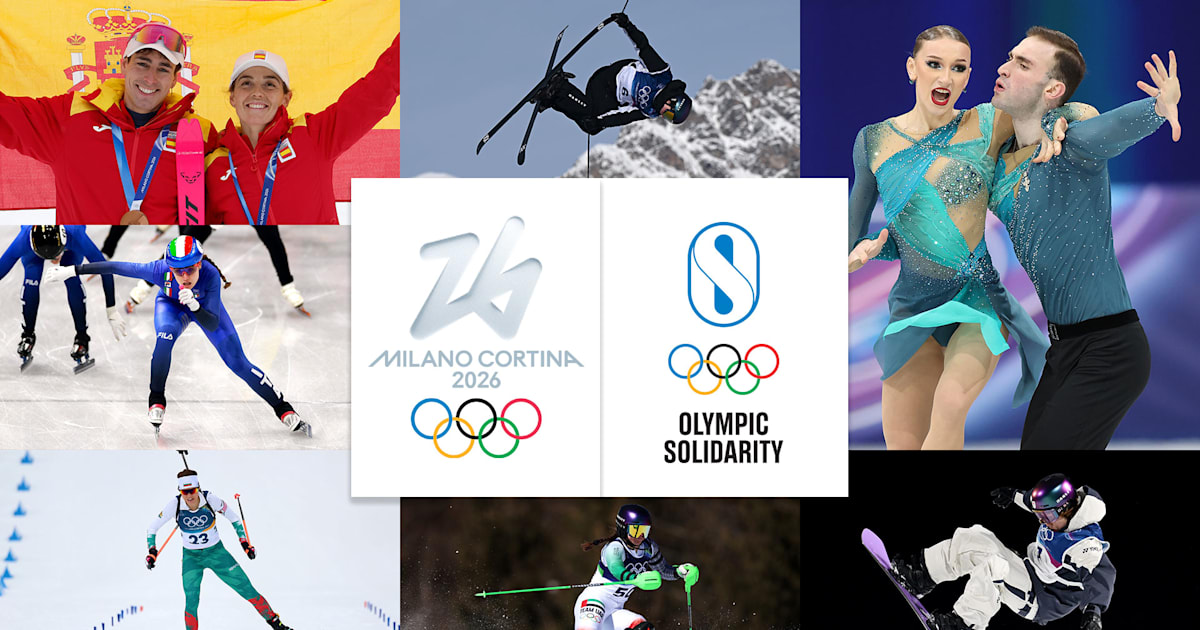Olympic Solidarity powers athletes to historic medals at Milano Cortina ...