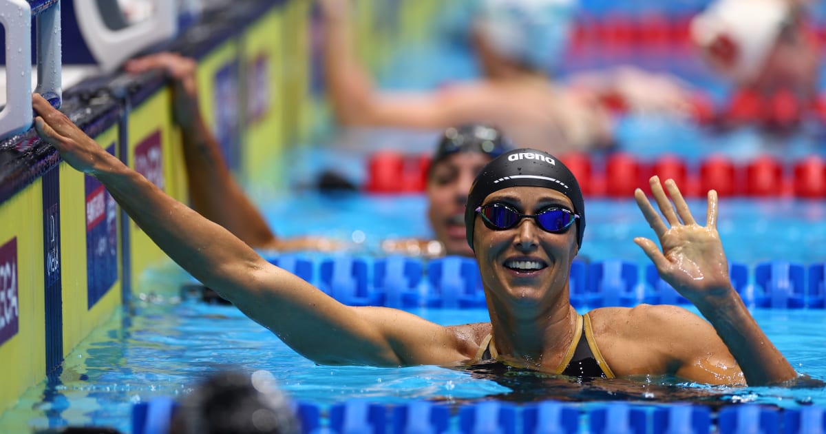 2025 USA Swimming Championships: 47-year-old Gabrielle Rose finishes ...