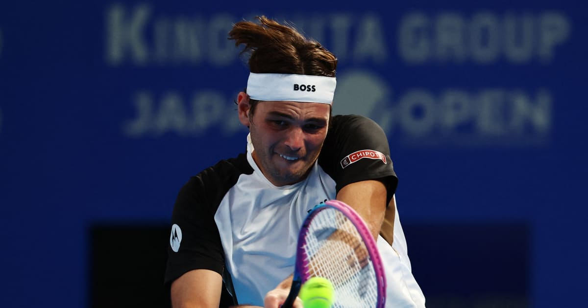 Tennis - Japan Open 2025: Taylor Fritz dismisses Jenson Brooksby to ...