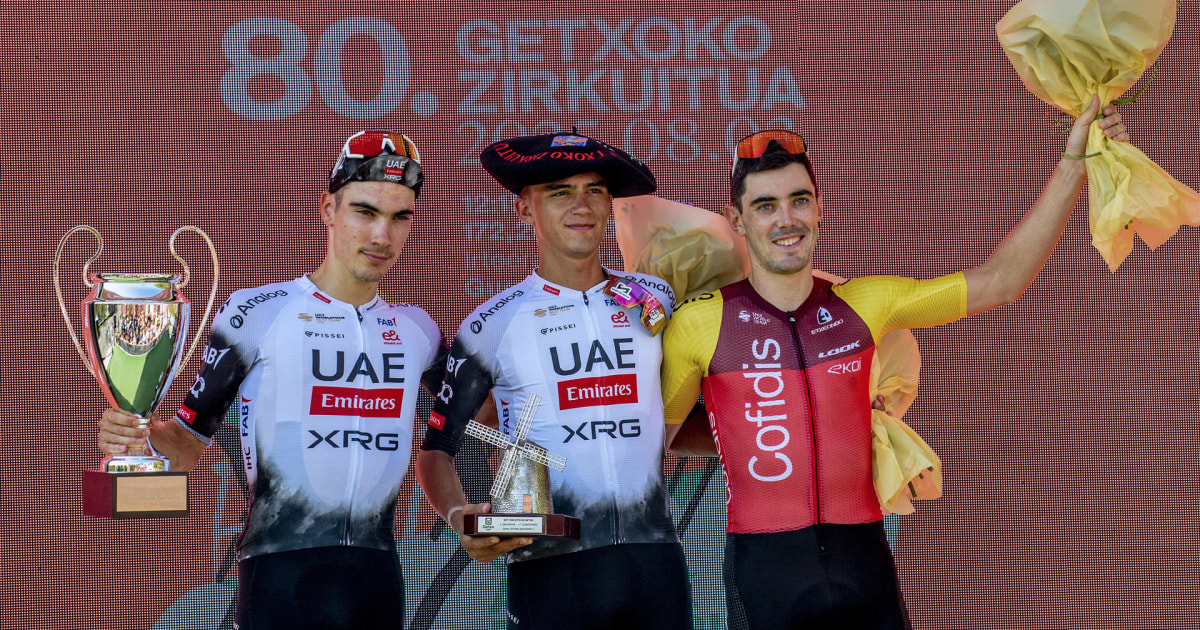 Circuito de Getxo 2025: Isaac del Toro gana en solitario la carrera en España