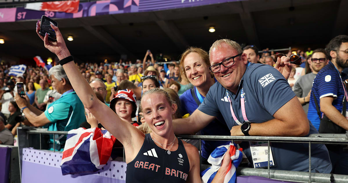 ‘Free spirit’ Keely Hodgkinson of Team GB has devoted coaches in her ...