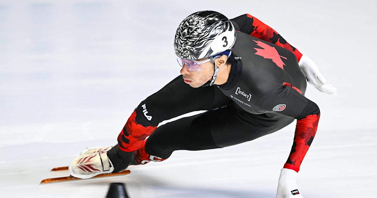 William Dandjinou: Canada’s rising short track speed skating star looks ...
