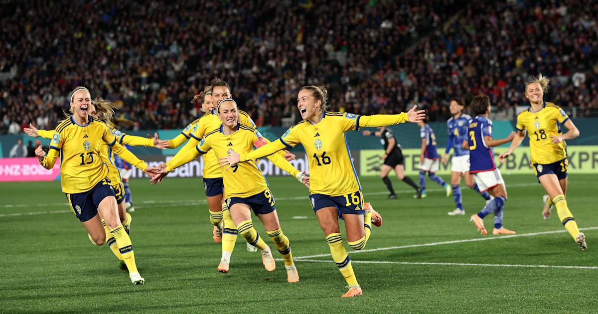 FIFA Women’s World Cup 2023: Sweden qualify for semi-finals with 2-1 ...