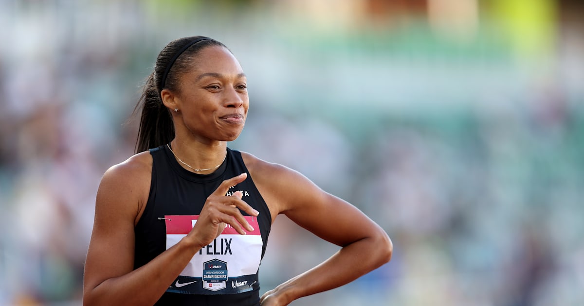Athletics star Allyson Felix's amazing career by numbers