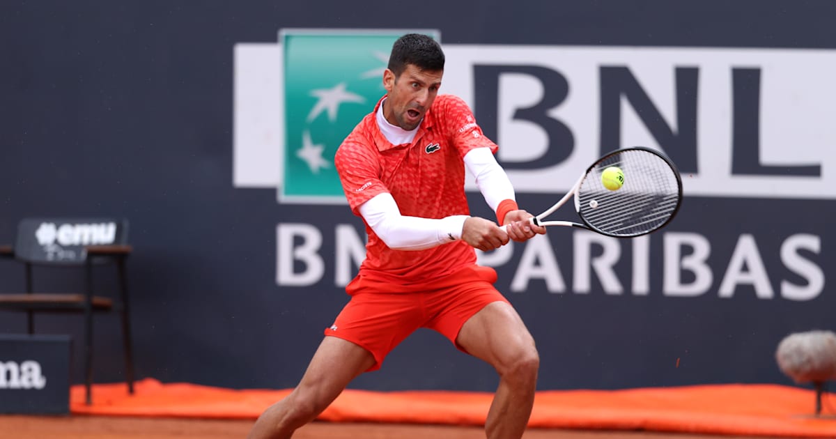 Novak Djokovic en el Masters de Roma 2024: horario y dónde ver el próximo partido contra ...