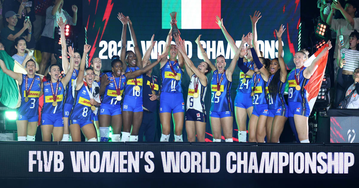 FIVB Women's Volleyball World Championship 2025: Olympic champions ...