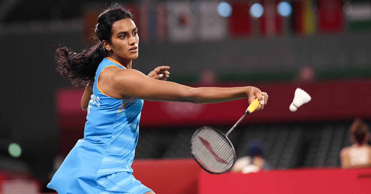 Watch: PV Sindhu makes her perfect badminton player!