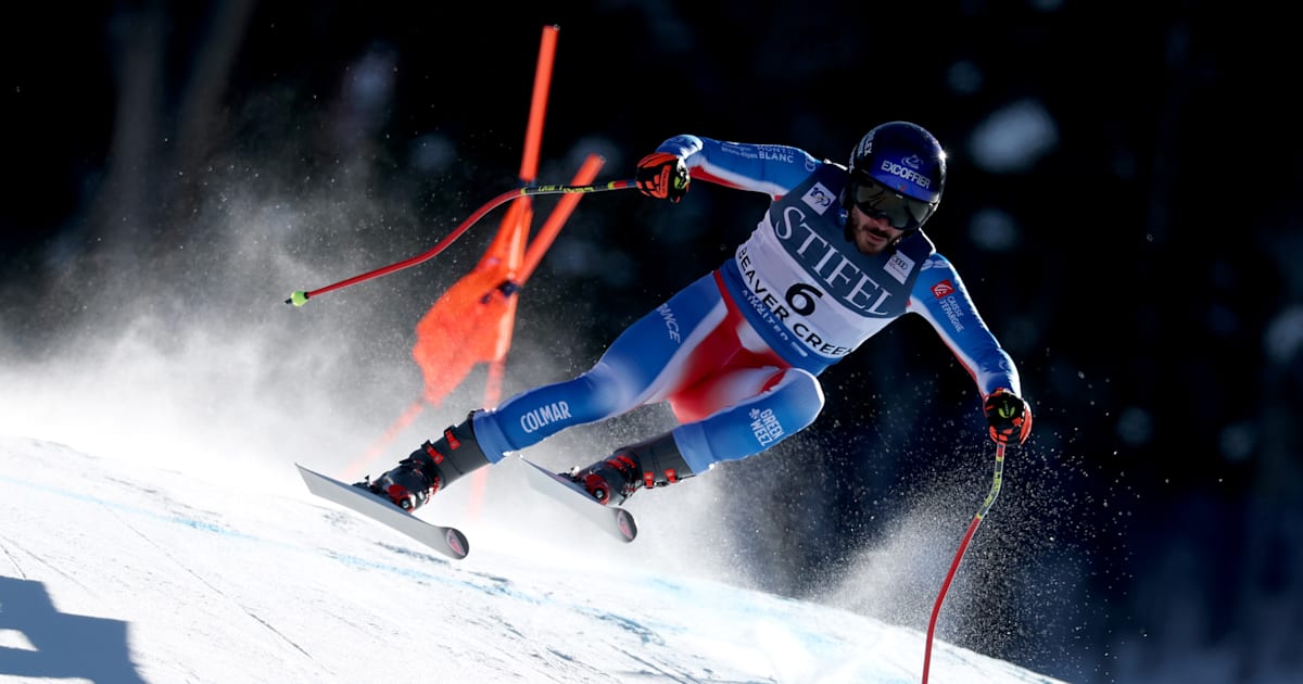 Ski alpin : Cyprien Sarrazin est « réveillé et conscient » après sa ...