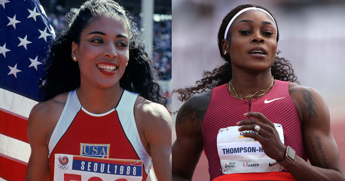 Can Elaine Thompson-Herah break Flo-Jo's 100m world record? Athletics ...