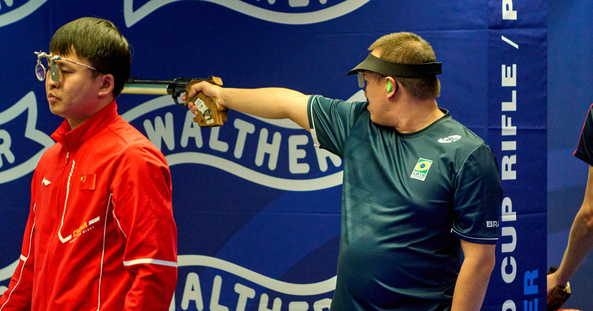 Shooting | Men's 10m Air Pistol Final | World Cup Rifle/Pistol | Munich ...