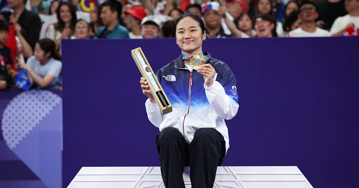 An Se Young (KOR) vs He Bing Jiao (CHN) - Final individual (F ...