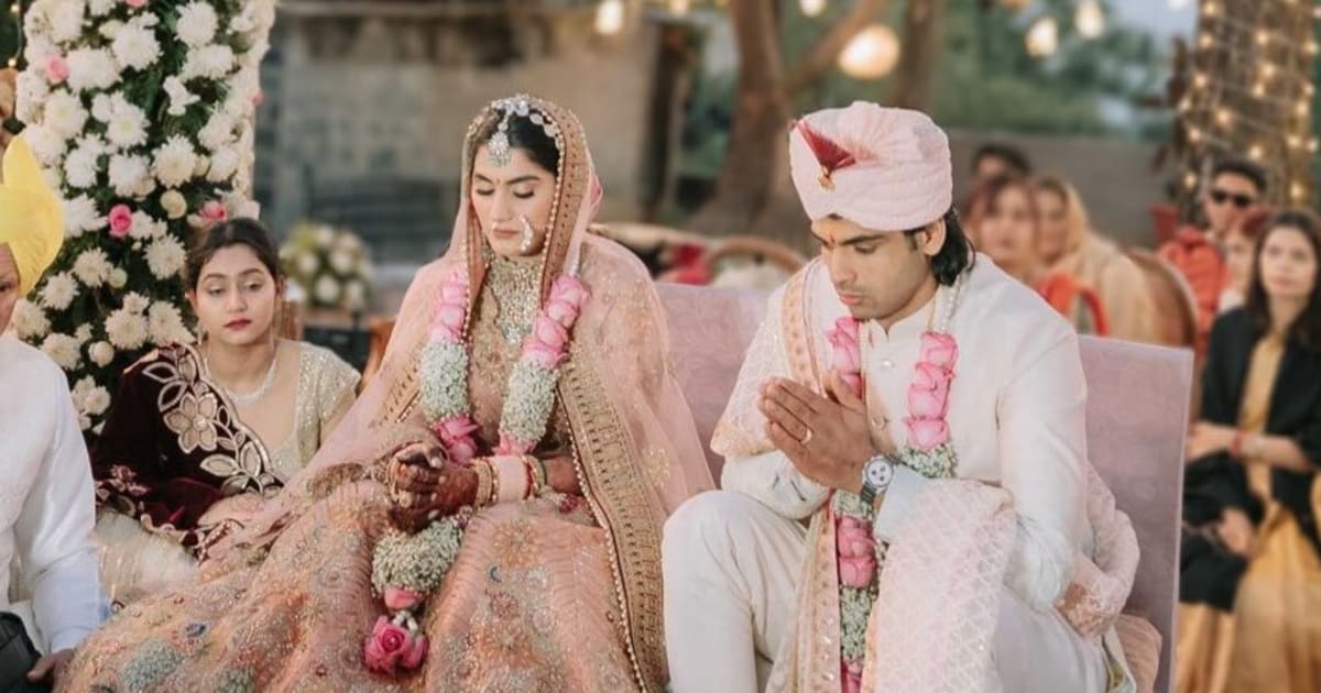 Neeraj Chopra gets married to Himani Mor