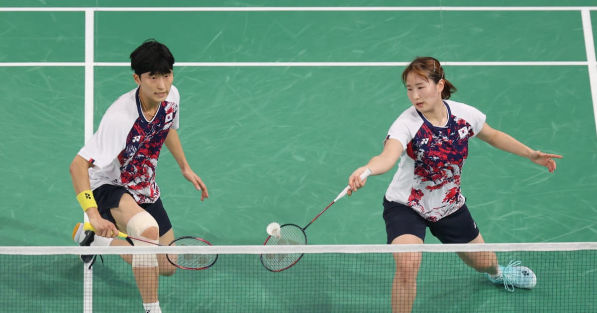 Seo/Chae (KOR) v Kim/Jeong (KOR) - Mixed Doubles Semifinal | Badminton | Olympic Games Paris 2024