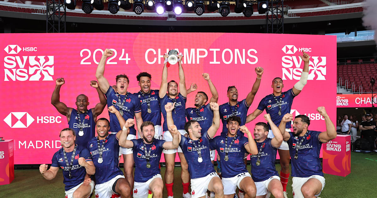 Finale des World Rugby Sevens Series 2024 : La France et Antoine Dupont ...