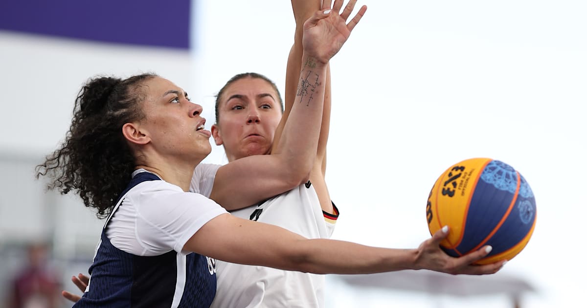 Paris 2024 Olympics: US Women's 3x3 basketball team fall to Germany in ...