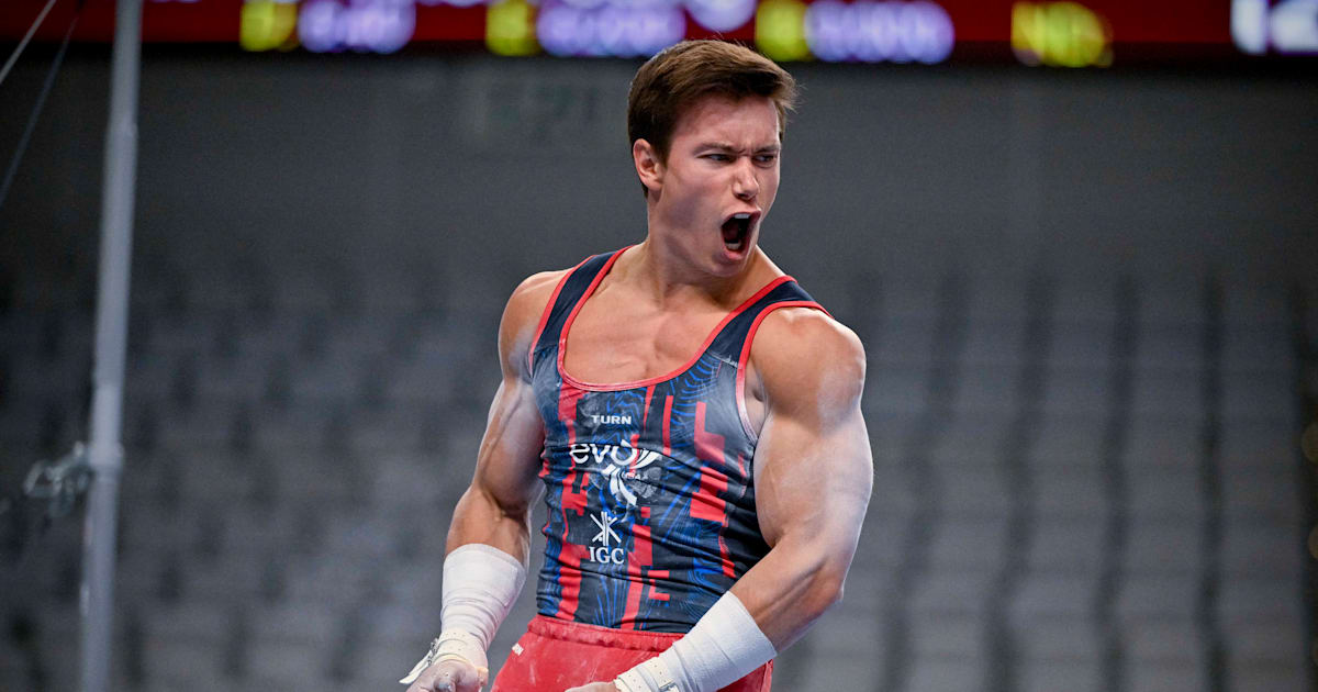 Brody Malone leads after opening night of men's competition at U.S ...