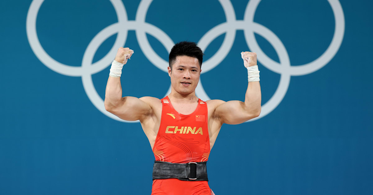 Paris 2024 Weightlifting: All results as Li Fabin defends men's 61kg ...