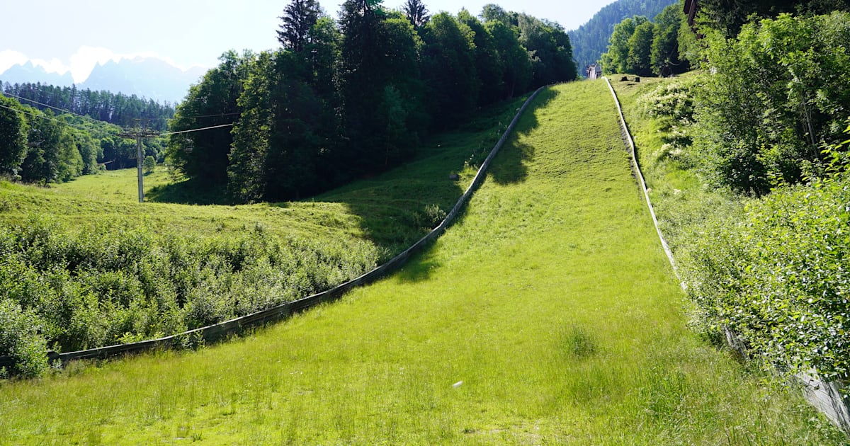 Le tremplin olympique du Mont