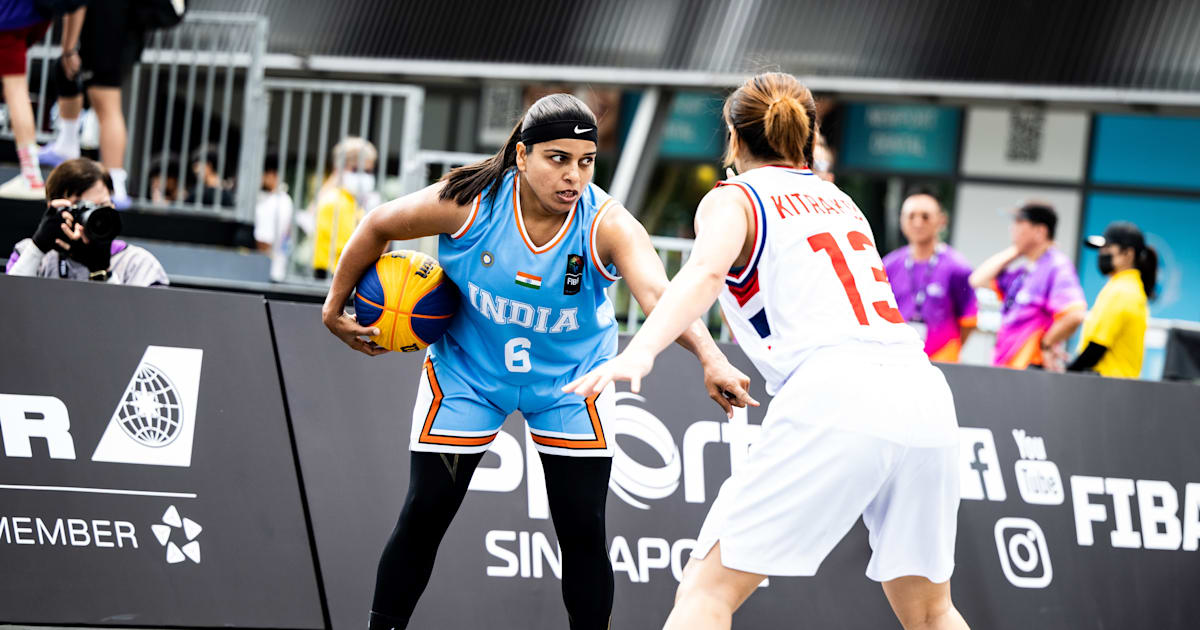 FIBA 3x3 Asia Cup 2023 basketball: India women’s team bows out